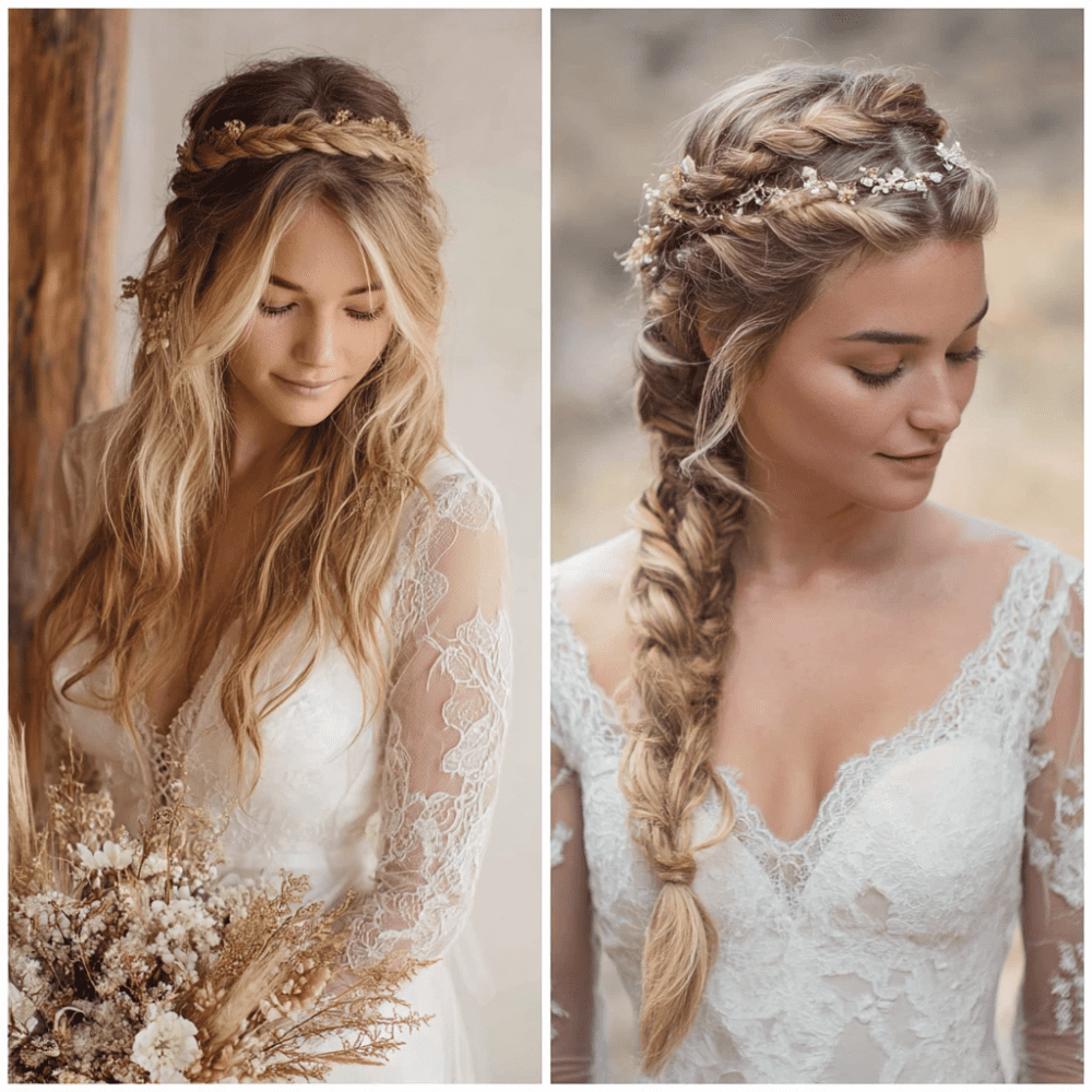 35+ Stunning Wedding Hairstyles for Long Hair: Updos, Braids & Romantic ...