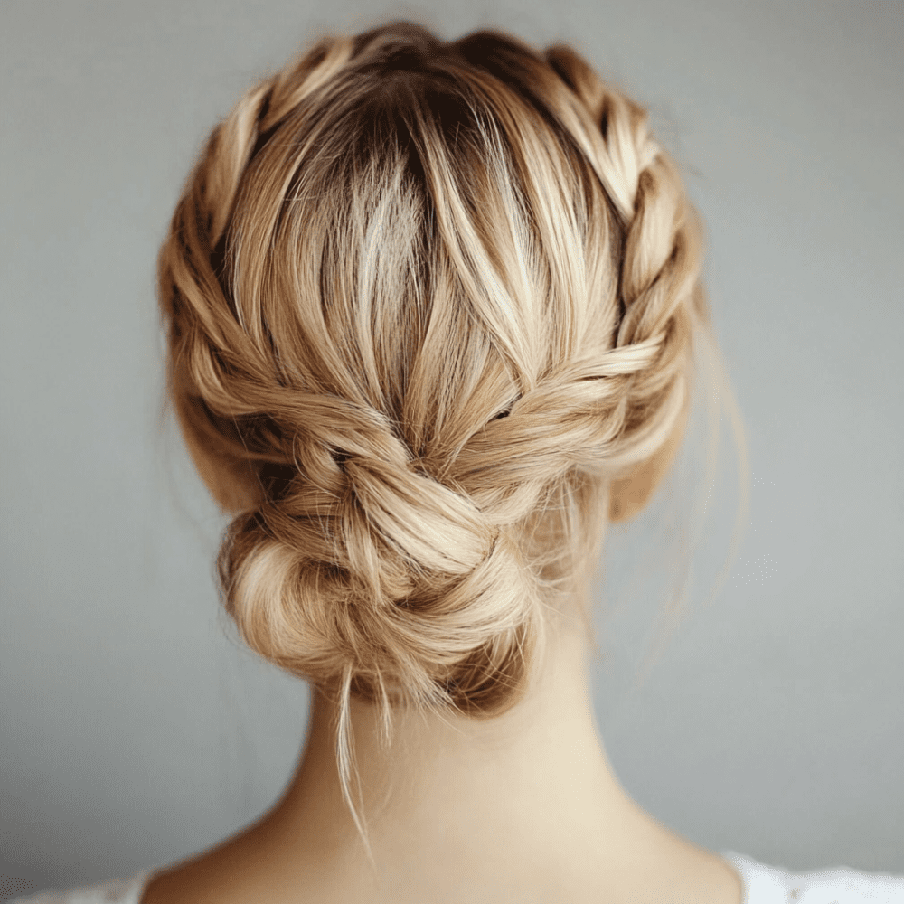 Medium Length Hair Updos: 37 Gorgeous Looks for Work, Weddings & Beyond ...