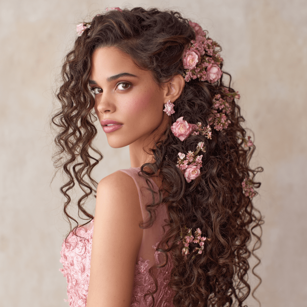 Curly Prom Hair Dreams: Updos, Styles, and Inspiration for Your Big ...