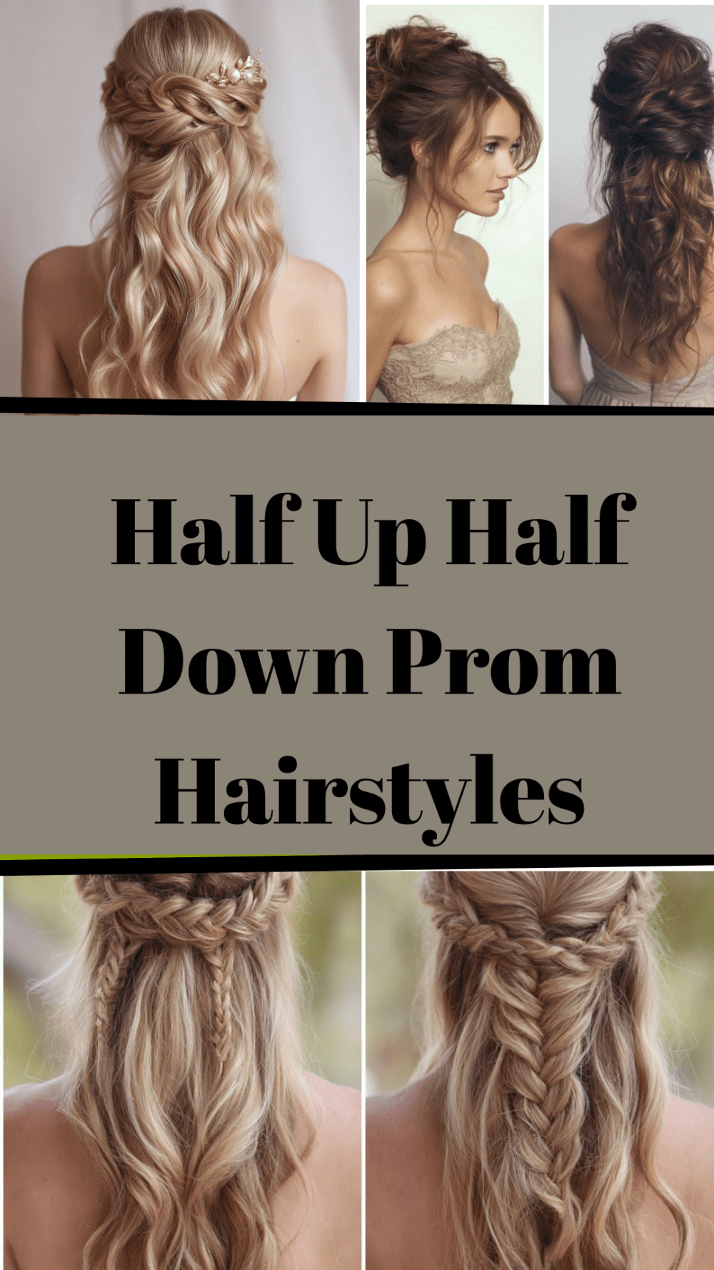 Half Up Half Down Prom Hairstyles: 35 Stunning Styles for a Night to ...