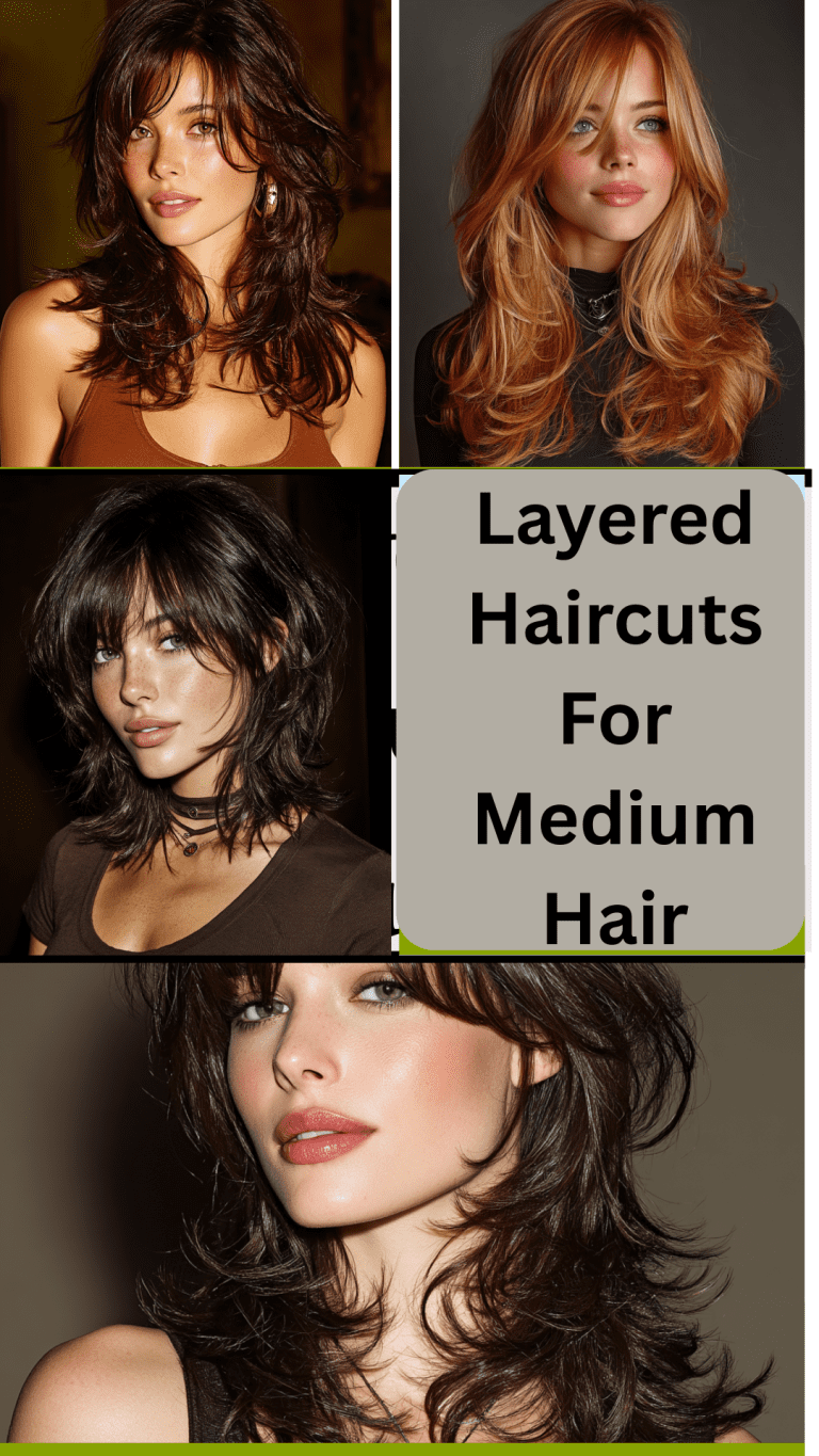 Transform Your Look: Expert Guide to Layered Haircuts for Medium Hair ...