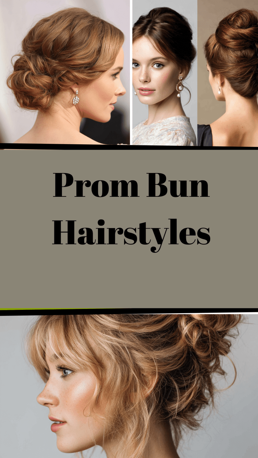 Prom Bun Hairstyles: Find Your Perfect Updo + Expert Styling Tips ...