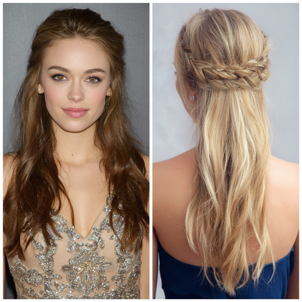 Straight Hair Prom Styles: Easy & Elegant Looks for Your Special Night ...