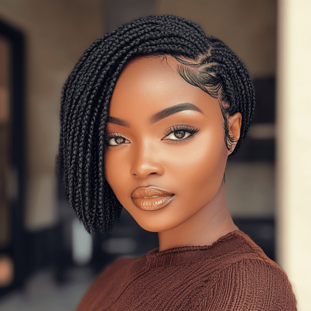The Ultimate Guide to Short Braided Bobs: Styles, Maintenance ...
