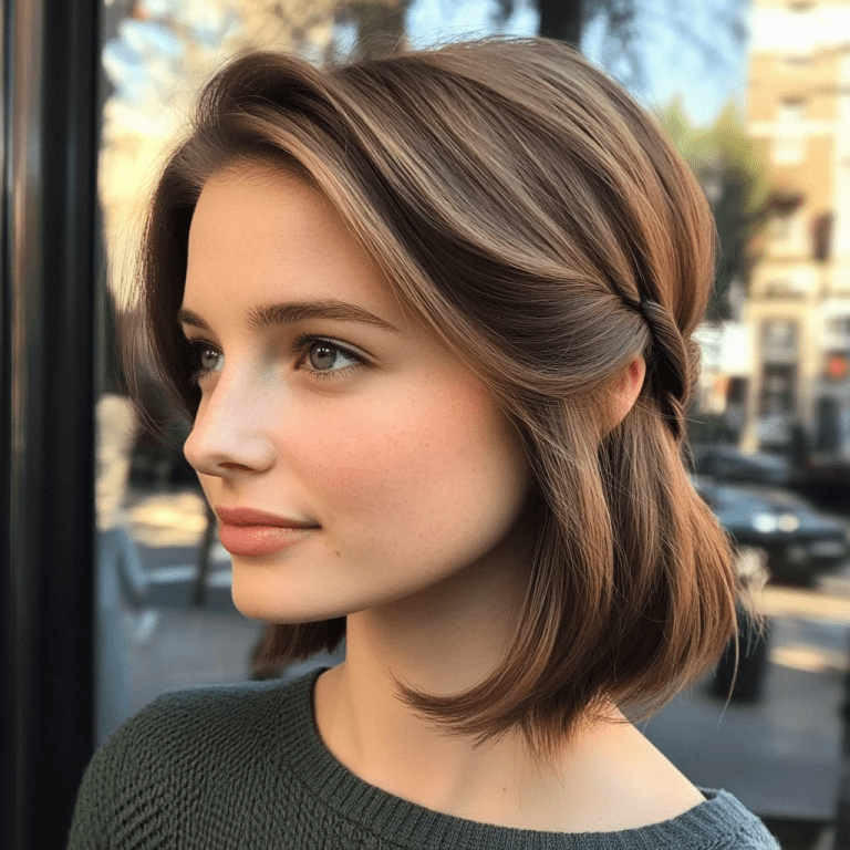 Effortless Chic: 35+ Easy Hairstyles for Medium Hair for School, Work ...
