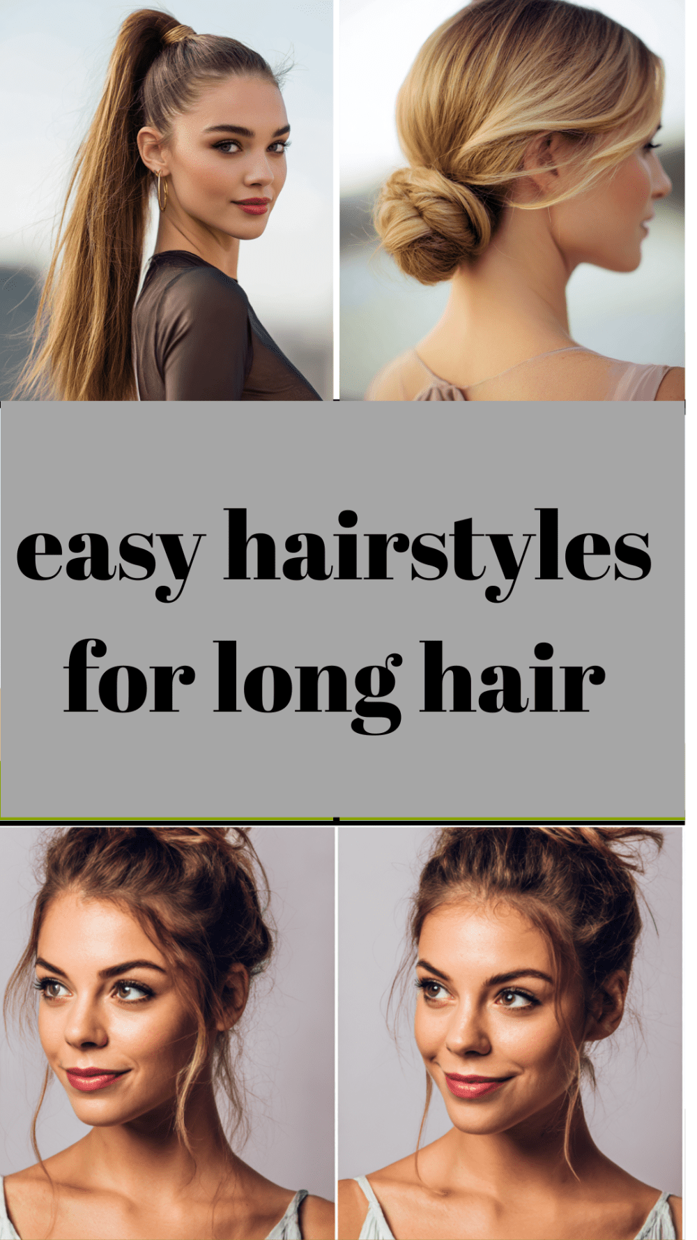 Unlock Effortless Style: Your Ultimate Guide to Easy Hairstyles for ...