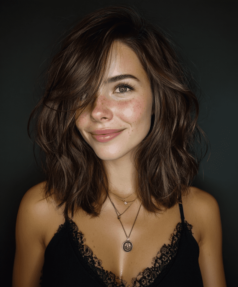 Haircuts for Round Face Shape: Top 35 Styles to Slim & Sculpt Your Face ...